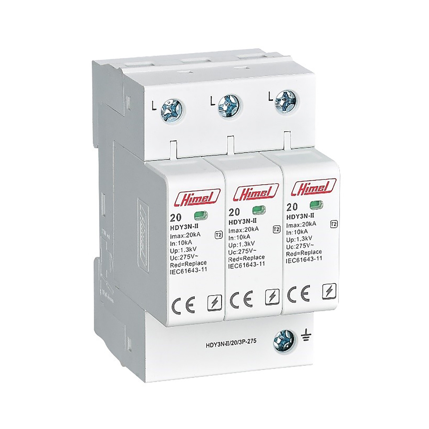Thiết Bị Chống Sét Lan Truyền (SPD) 3P AC 385V | Promax Electric