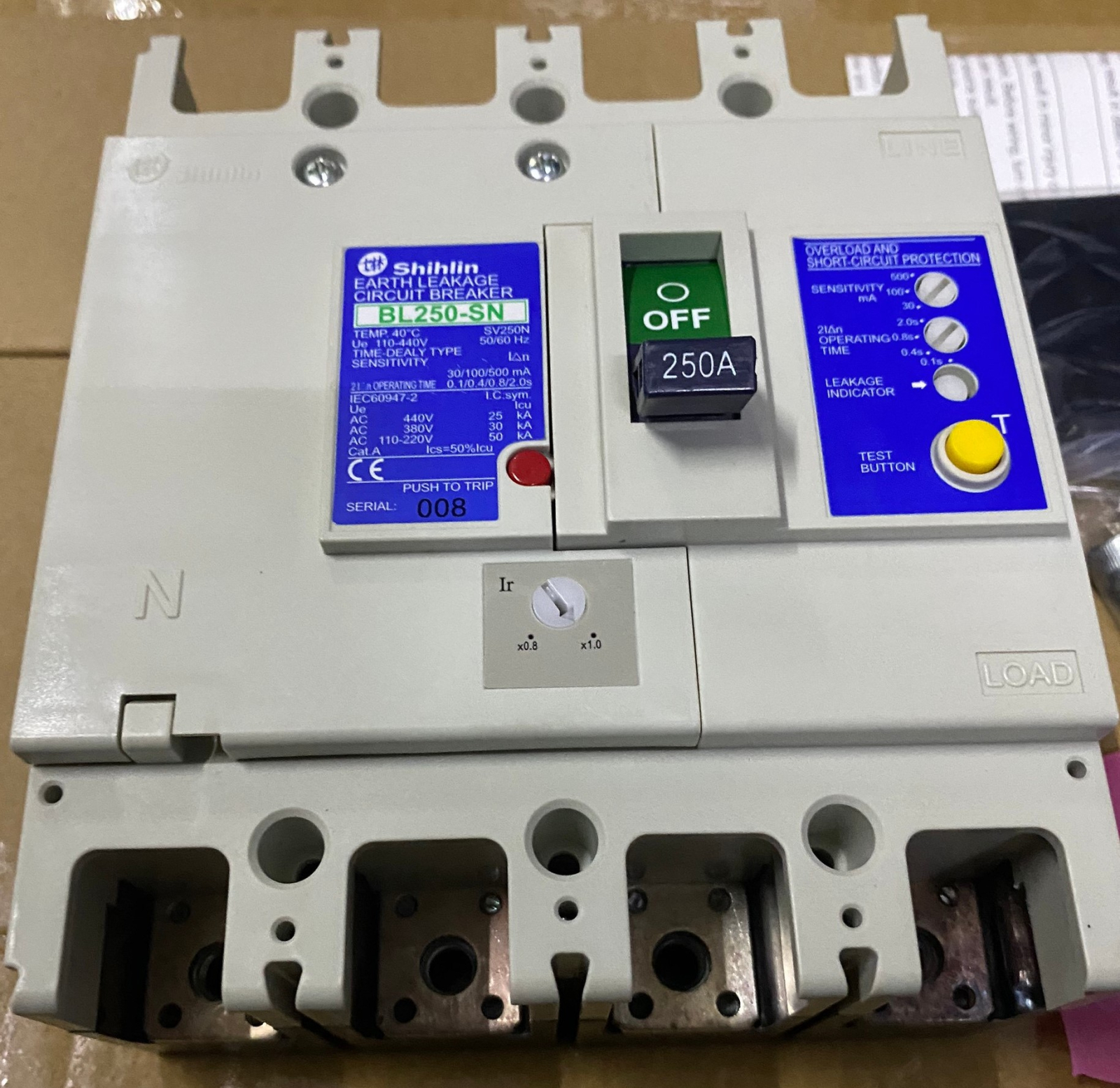 BL 250-SN 4P 30kA (175 ~ 250A) | Promax Electric